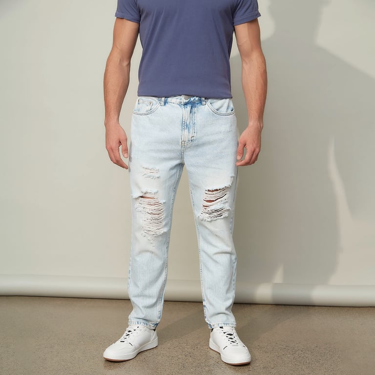 MOSSIMO Jeans Cropped Fit Hombre Mossimo | falabella.com