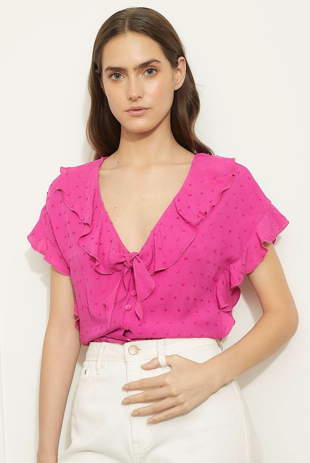 BASEMENT Blusa Manga Corta Mujer Basement | falabella.com