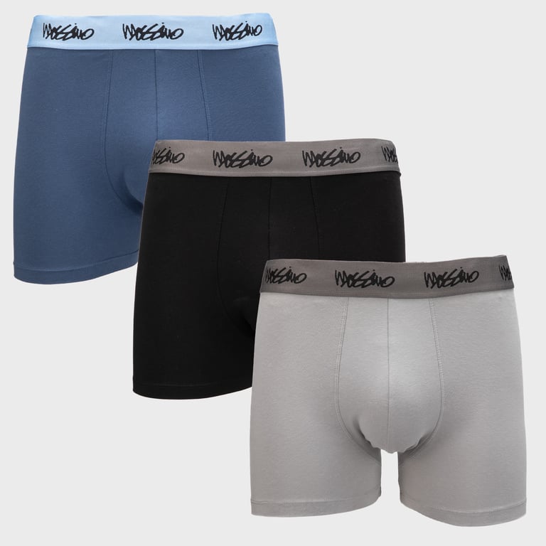 MOSSIMO Pack 3 Bóxer Tejido Algodón Hombre Mossimo | falabella.com