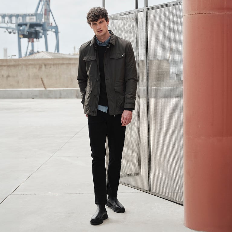 WOLF&HANK Chaqueta Lisa Recto Hombre Wolf&Hank | falabella.com