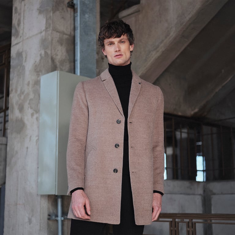 WOLF&HANK Abrigo Alpaca Hombre Wolf&Hank | falabella.com