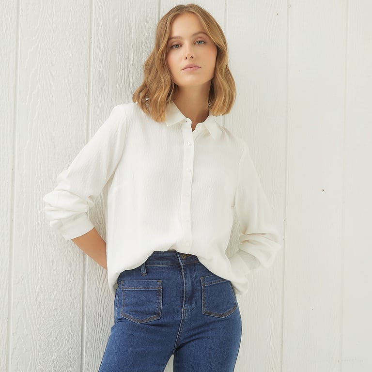 UNIVERSITY CLUB Blusa Manga Larga Mujer University Club | falabella.com