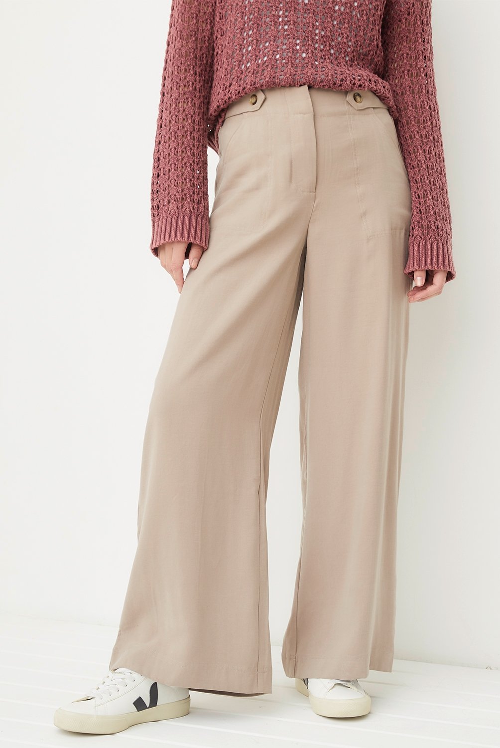 UNIVERSITY CLUB Pantalón Wide Leg Mujer University Club | falabella.com