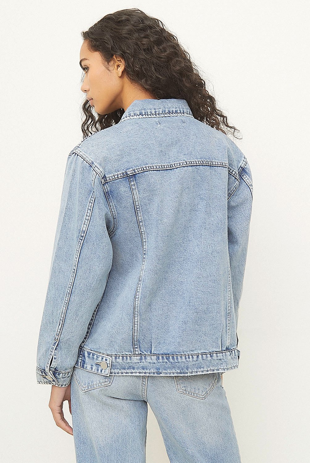 BASEMENT Chaqueta Denim Mujer Basement | falabella.com