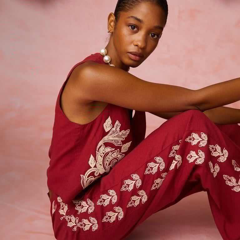 BASEMENT Chaqueta Vest Lino Mujer Basement | falabella.com