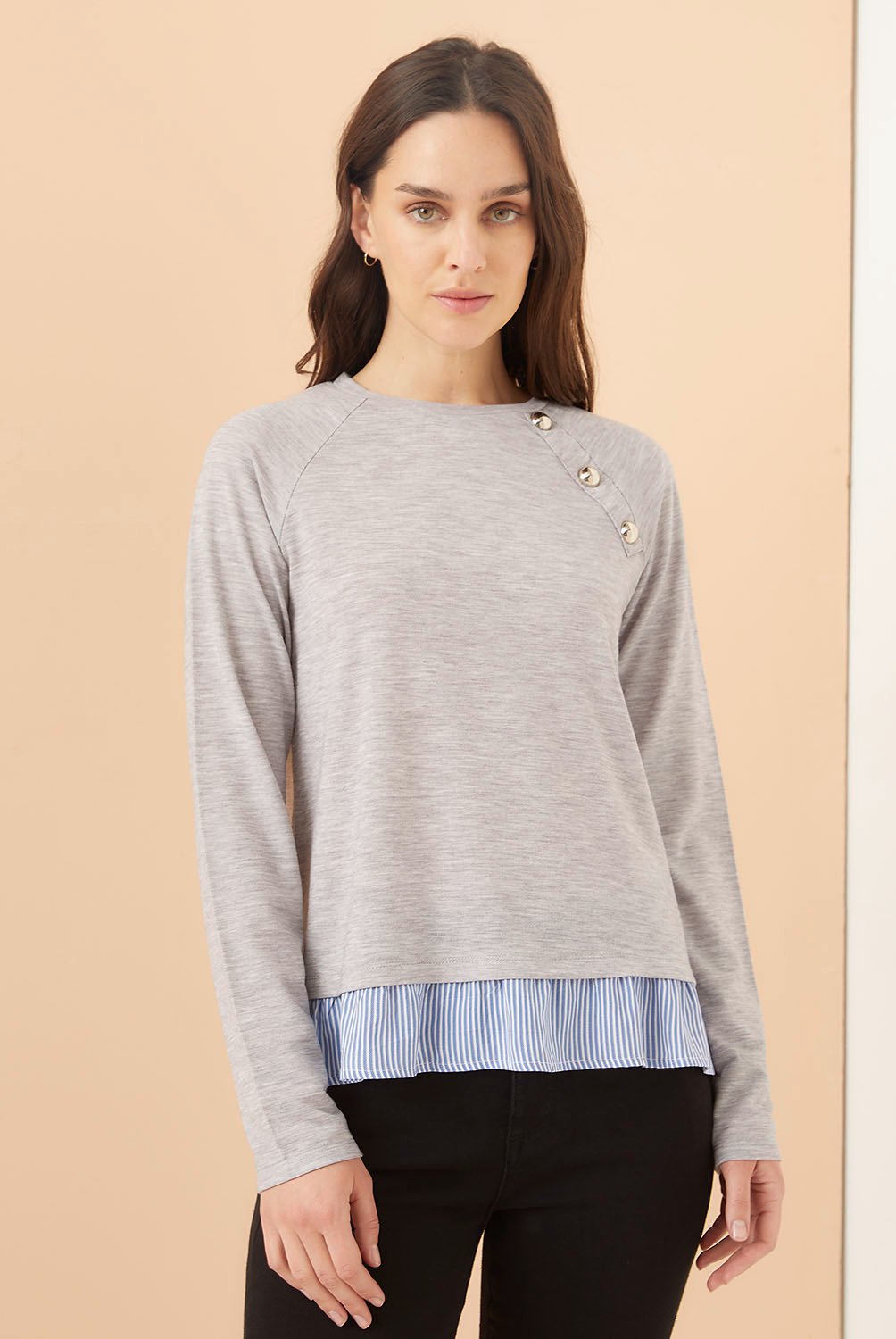 ELLE Sweater Manga Larga Mujer Elle | falabella.com
