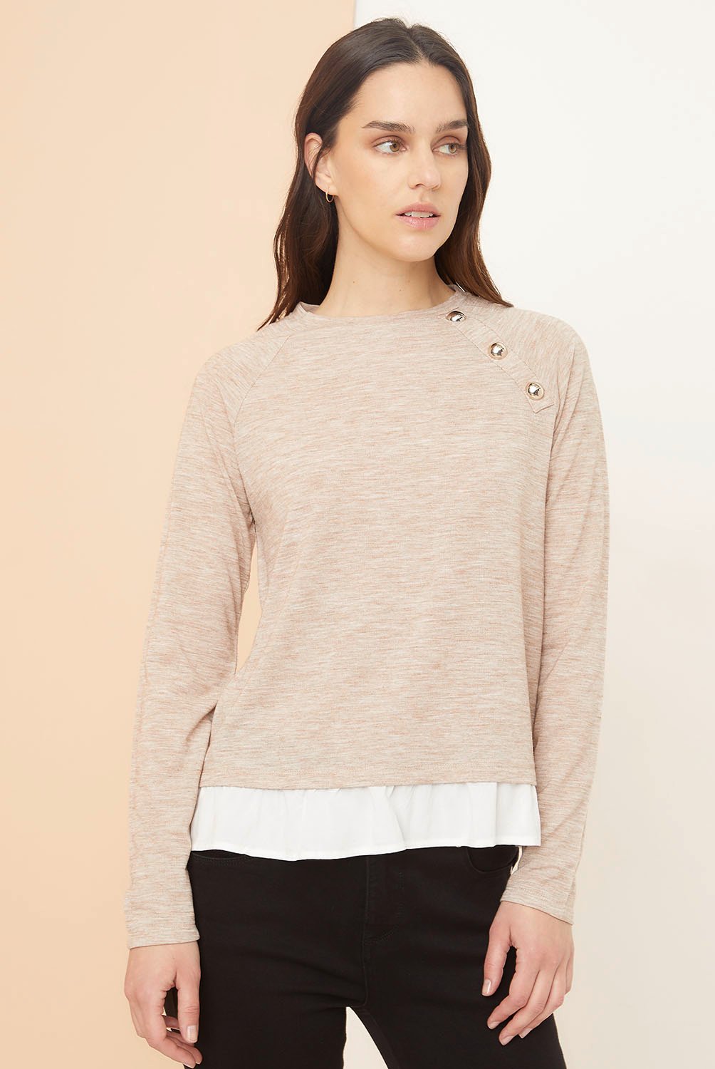 ELLE Sweater Manga Larga Mujer Elle | falabella.com