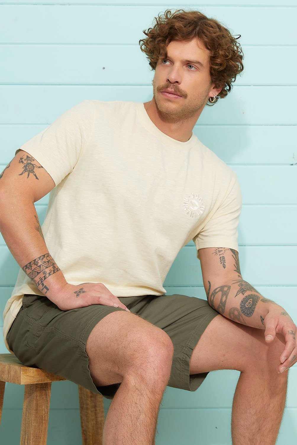 DOO AUSTRALIA Polera Manga Corta Algodón Regular Fit Hombre Doo ...