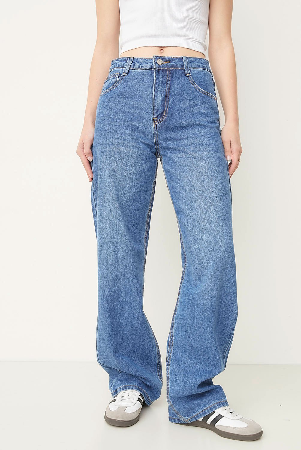 SYBILLA Jeans Baggy Tiro Alto Mujer Sybilla | falabella.com