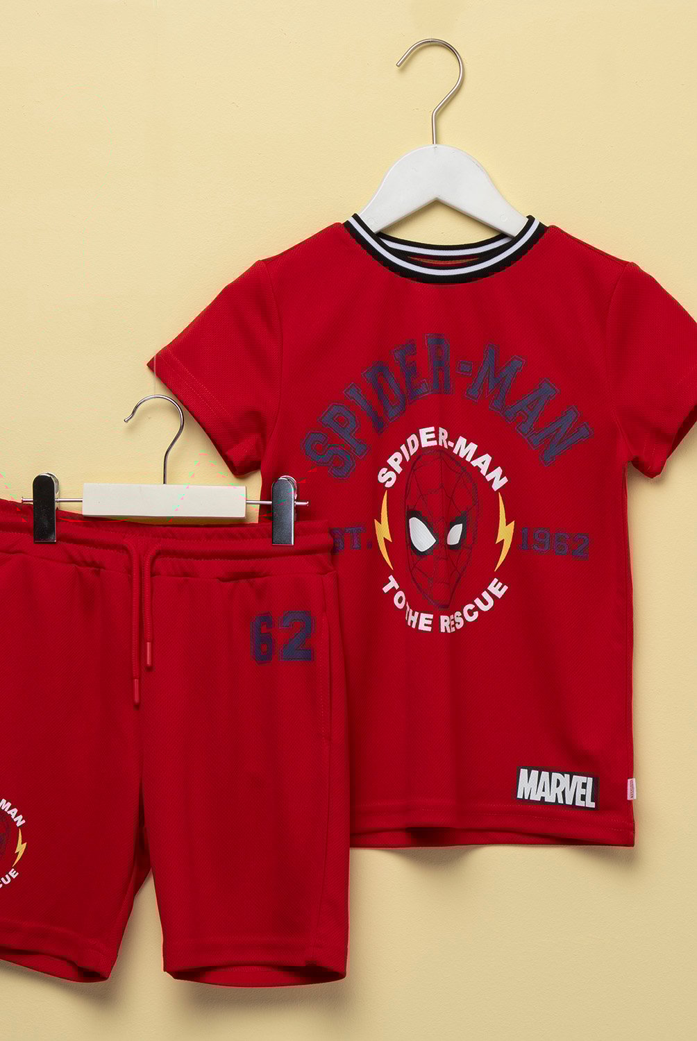 MARVEL Conjunto Polera Más Short Niño Spider-Man Marvel | falabella.com