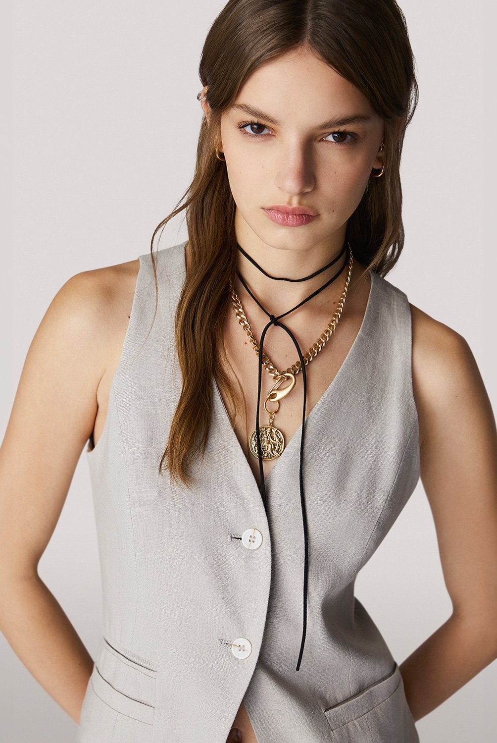 SYBILLA Vest Sin Mangas Mujer Sybilla | falabella.com