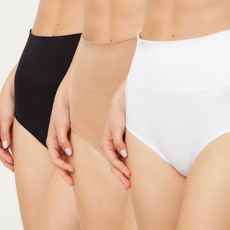 BLU Pack De 3 Calzones Control Mujer Blu | falabella.com