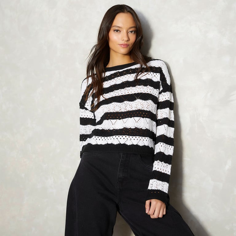 SYBILLA Sweater Sybilla Mujer Liso Fit Regular | falabella.com