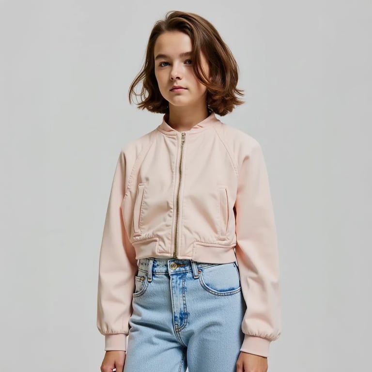 ELEVEN Chaqueta Bomber Algodón Manga Larga Niña Eleven | falabella.com