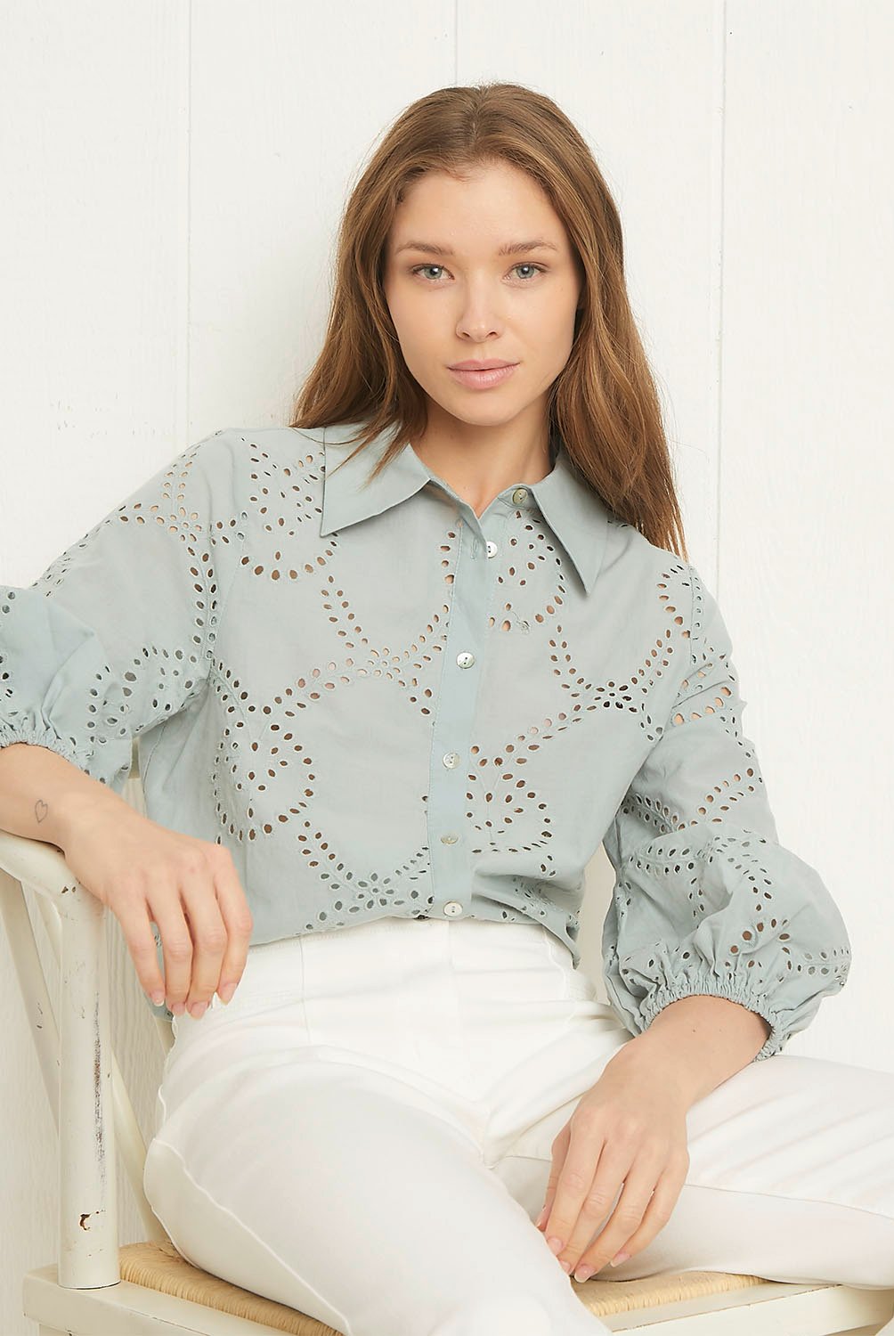 UNIVERSITY CLUB Blusa University Club Algodón Mujer Casual | falabella.com