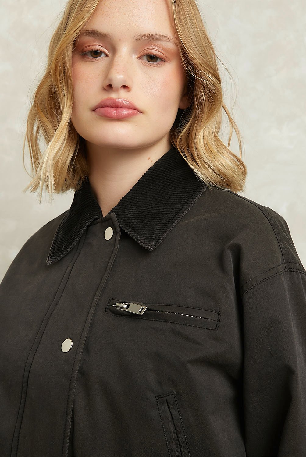 SYBILLA Chaqueta Wax Mujer Sybilla | falabella.com