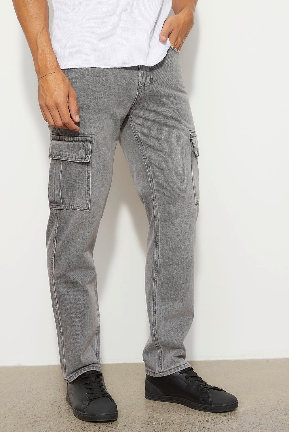 MOSSIMO Jeans Cargo Straight Hombre Mossimo | falabella.com