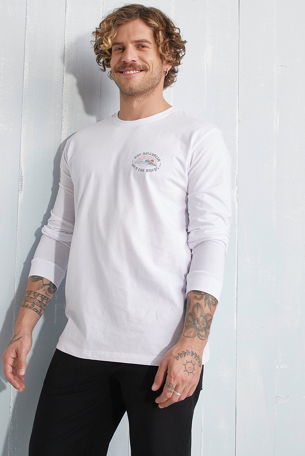 DOO AUSTRALIA Polera Manga Larga Hombre Doo Australia | falabella.com