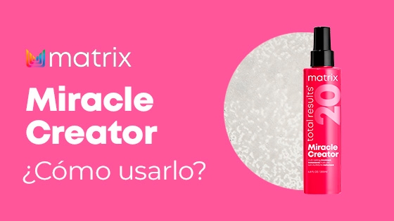 MATRIX Spray Multi-Beneficios Cabello Dañado Miracle Creator 190ml ...