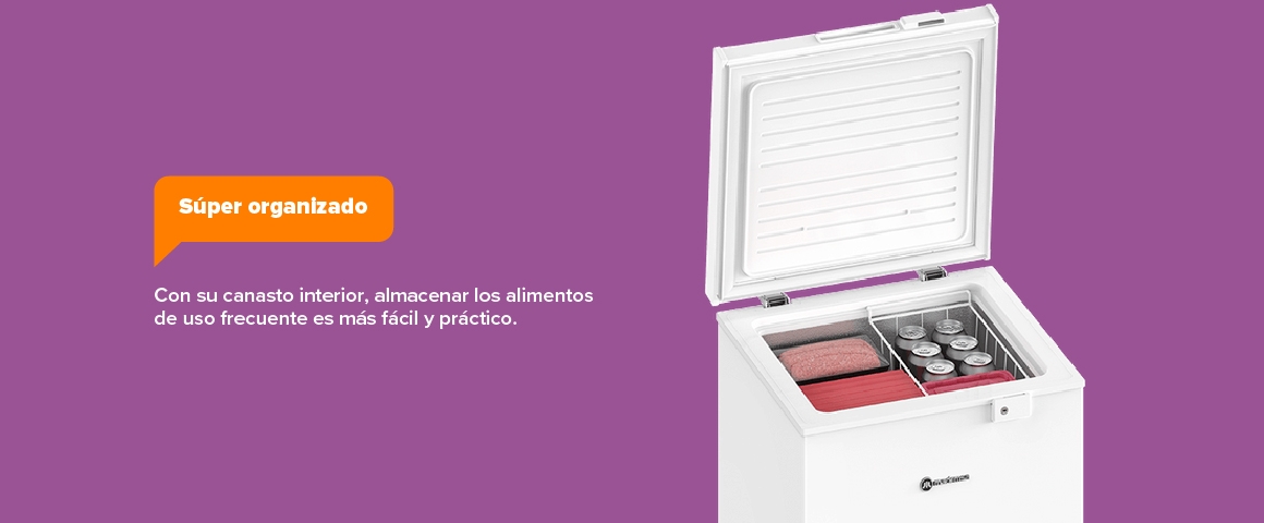 MADEMSA Congelado Freezer Dual Horizontal 142 Lt M150D Mademsa ...