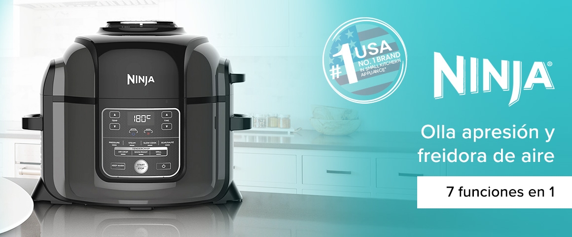 NINJA Olla Multifuncional Con Freidora De Aire 7 En 1.6 Lts Ninja ...