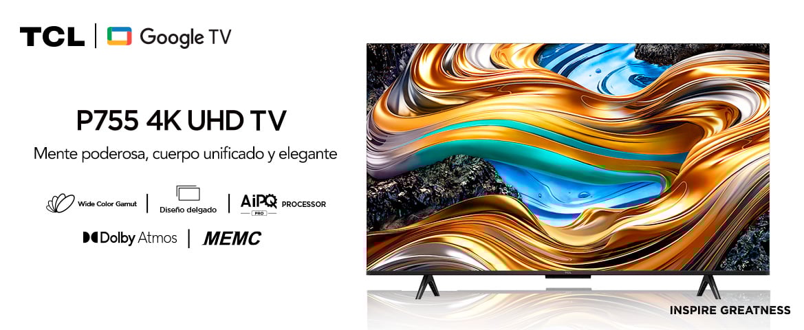 TCL Led Smart Tv 55" P755 UHD 4K TCL | falabella.com