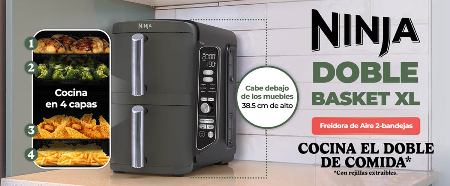 NINJA Freidora de Aire Vertical Double Stack Ninja | falabella.com