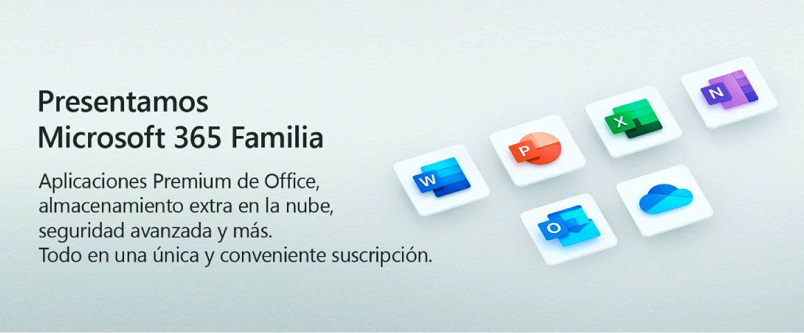 MICROSOFT Microsoft 365 Familia (Hasta 6 Personas, Suscripción 12 Meses ...