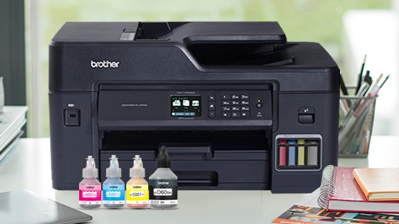 BROTHER Impresora Multifuncional Brother MFCT4500DW Tinta Continua ...