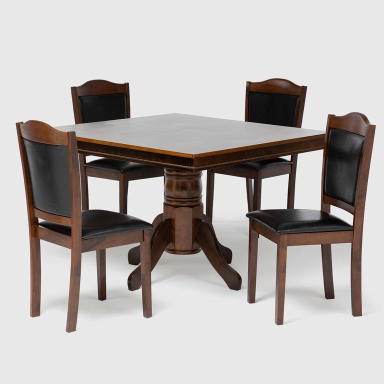 ROBERTA ALLEN Juego de Comedor Miró cuadrado 4 sillas | falabella.com