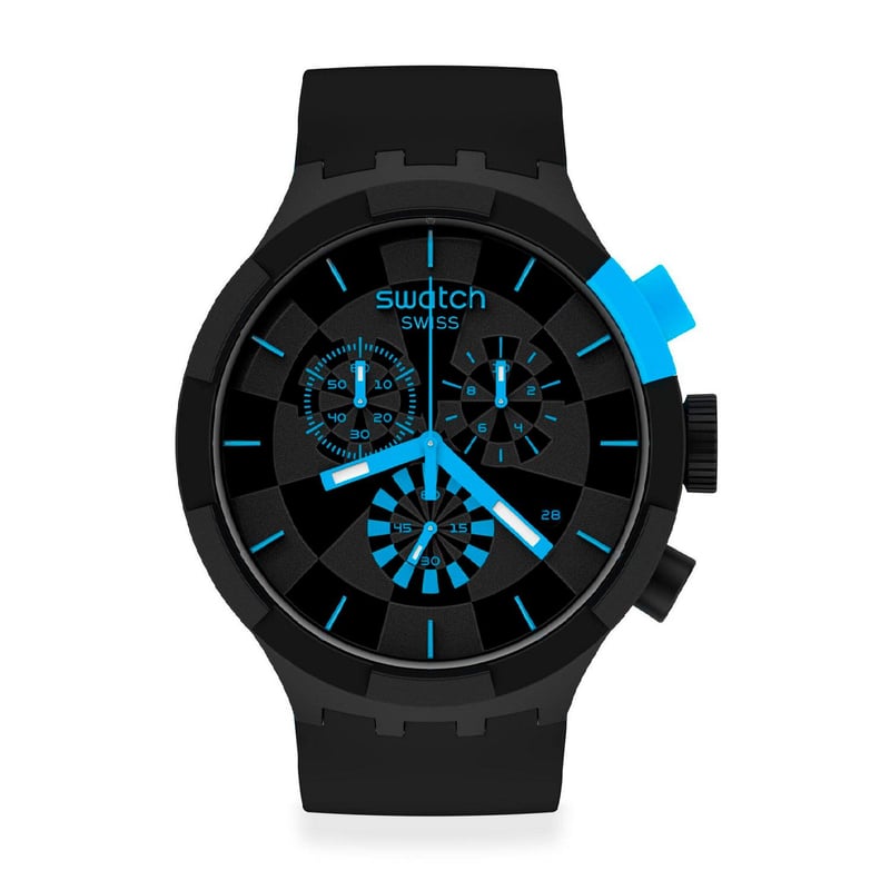 Reloj Unisex Swatch Checkpoint Blue SWATCH | falabella.com