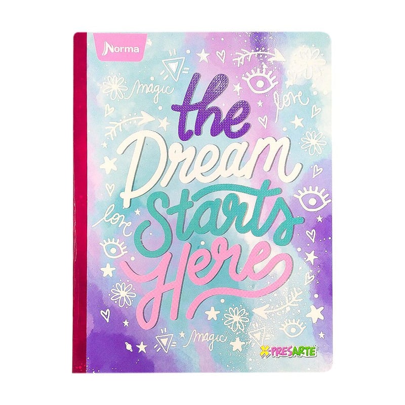 Cuaderno norma femenino cosido 100 hojas rayado Norma | falabella.com