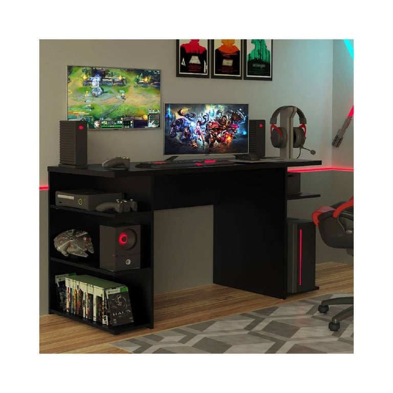 Escritorio Gamer Moderno para PC y Consola MADESA | falabella.com
