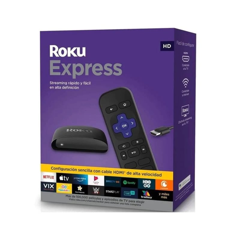 Convertidor smart tv roku express hd streaming ROKU | falabella.com