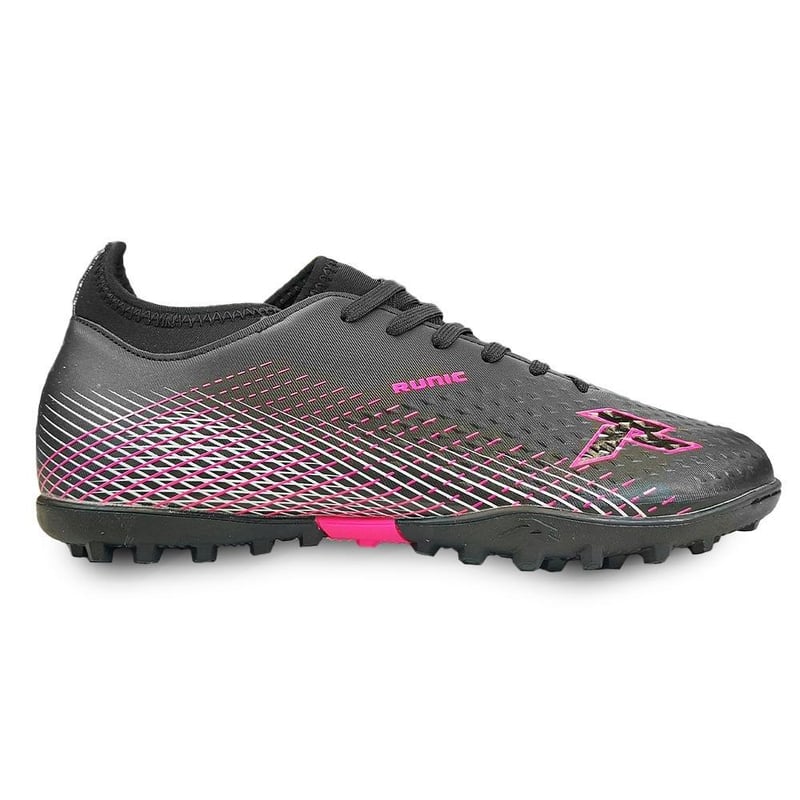 Guayos Runic Dimond Turf Adulto-Negro/Rosa RUNIC | falabella.com