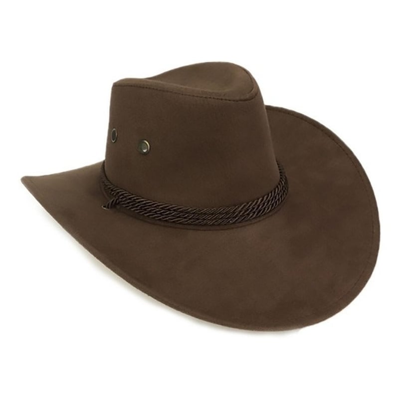 Sombrero Vaquero Texano Llanero Norteño Hombre Mujer Sol - Cafe VELBROS ...