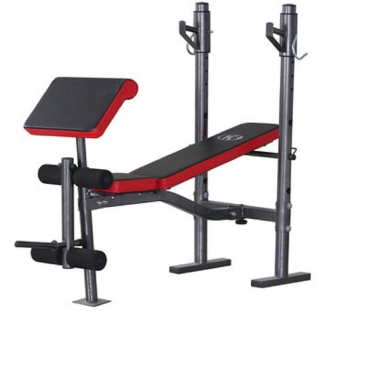 Banco De Pesas Reclinable Multifuncional Mancuernas Pecho K6 ...