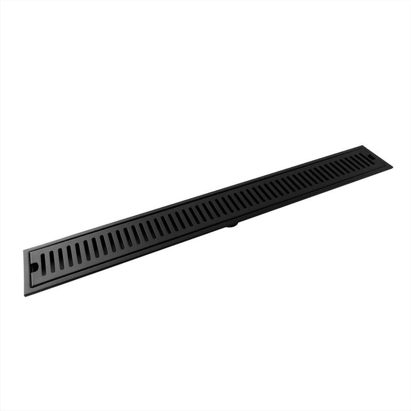 Rejilla rectangular piso tradicional 80cmx10cm negra CCOL | falabella.com