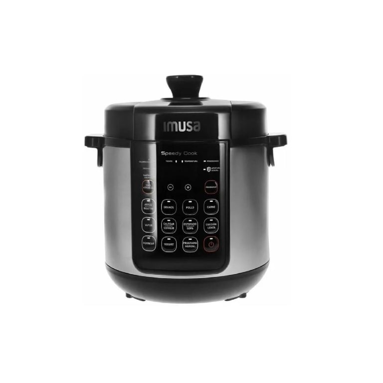 Olla Multifuncional IMUSA 5 Litros Speedy Cook Negro IMUSA | falabella.com