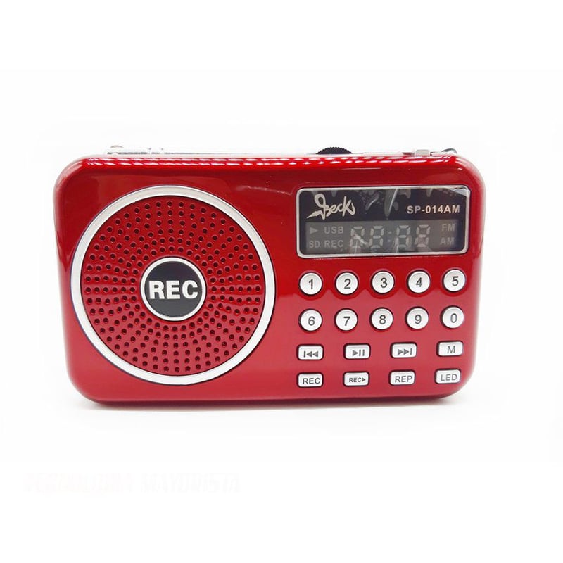 Radio recargable portatil am fm usb - sp-014am. GENERICO | falabella.com