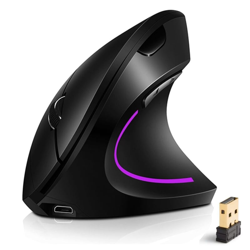 Mouse Ergonomico Vertical Inalambrico 24g Recargable USB HP | falabella.com