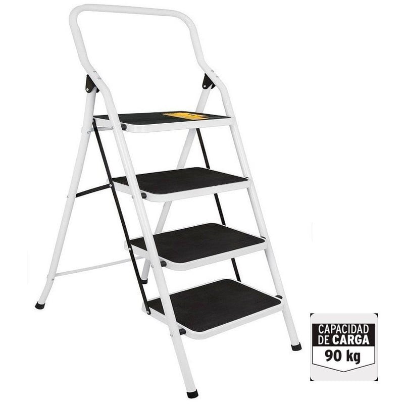 Escalera tijera tubular 4 peldaños truper 24122 TRUPER | falabella.com
