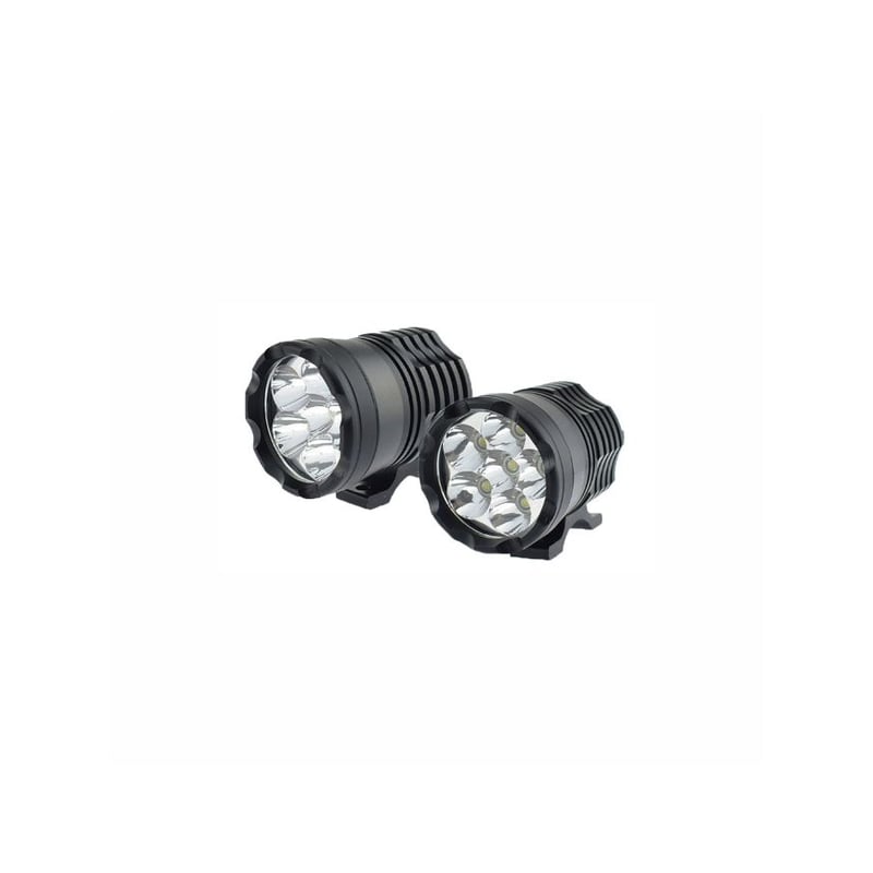 2 Exploradoras Led 10.000 Lm Para Moto Universal 3 Funciones SHENGSHOU ...