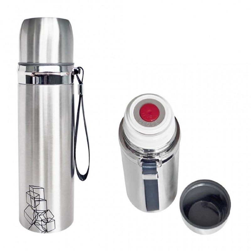 Termo Metálico En Acero Inoxidable - Plateado GENERICO | falabella.com