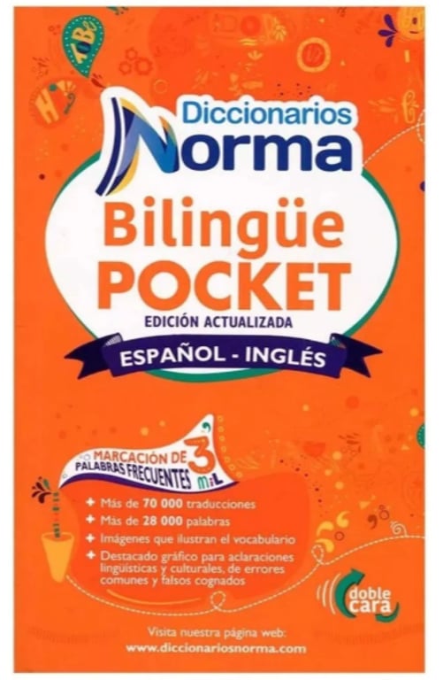 Diccionario Bilingue Pocket Norma EDITORIAL NORMA | falabella.com