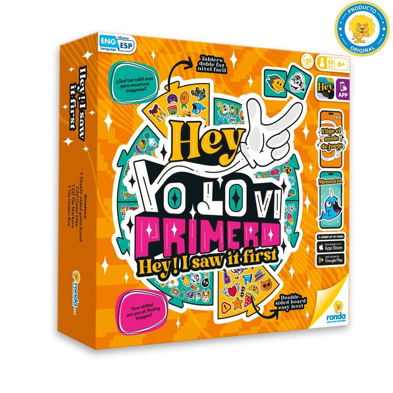 Juego De Mesa Hey Yo Lo Vi Primero Ronda Multicolor RONDA | falabella.com
