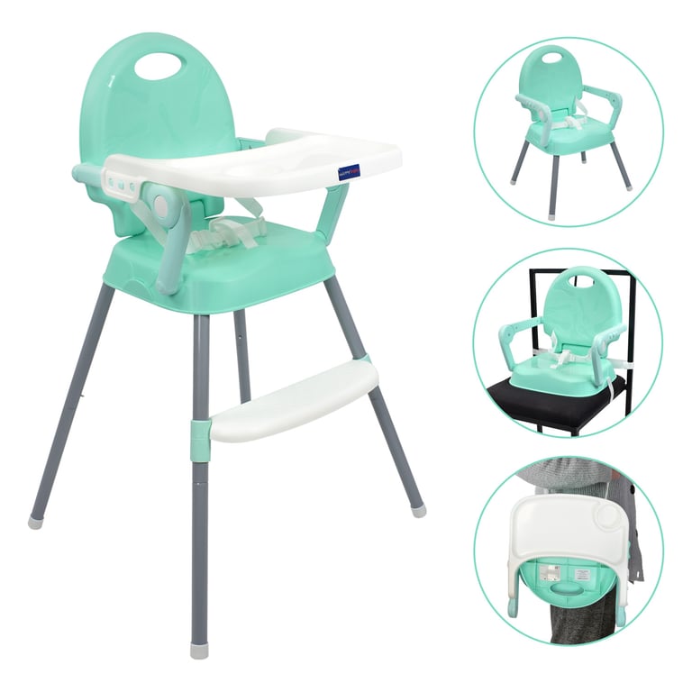Silla comedor bebe 3en1 Happy Baby CP7000 Verde HAPPY BABY | falabella.com
