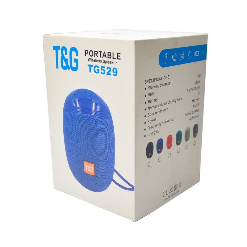 Parlante Mini Altavoz Bluetooth Portátil Ovalado Usb Tg-529 GENERICO | falabella.com