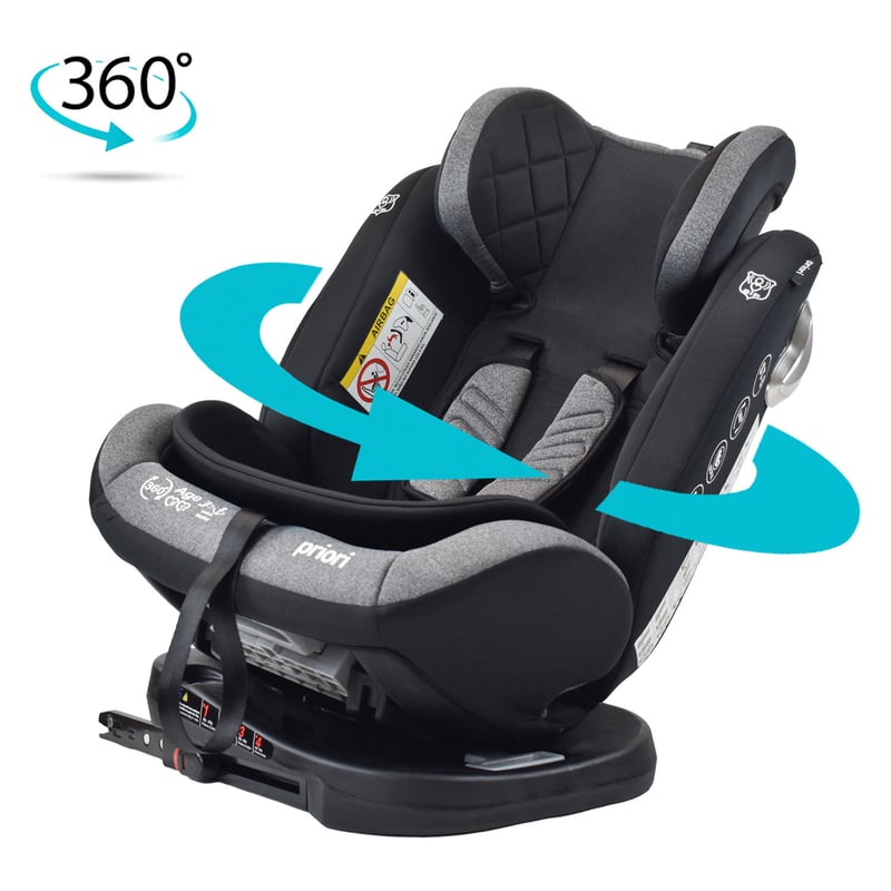 Silla Carro Bebe First Plus 360 º ISOFIX Priori Negro PRIORI ... Silla Carro Bebe First Plus 360 º ISOFIX Priori Negro PRIORI ...