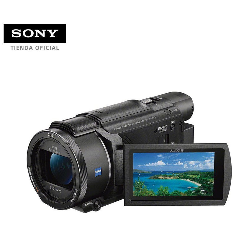 Videocámara sony handycam 4k y sensor cmos exmor r®- fdr-ax53 SONY ...